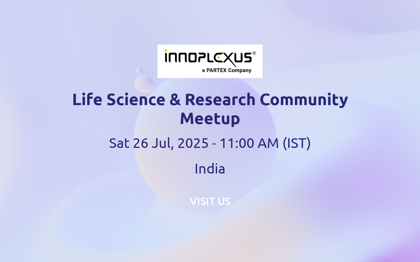Life Science & Research Community Meetup
